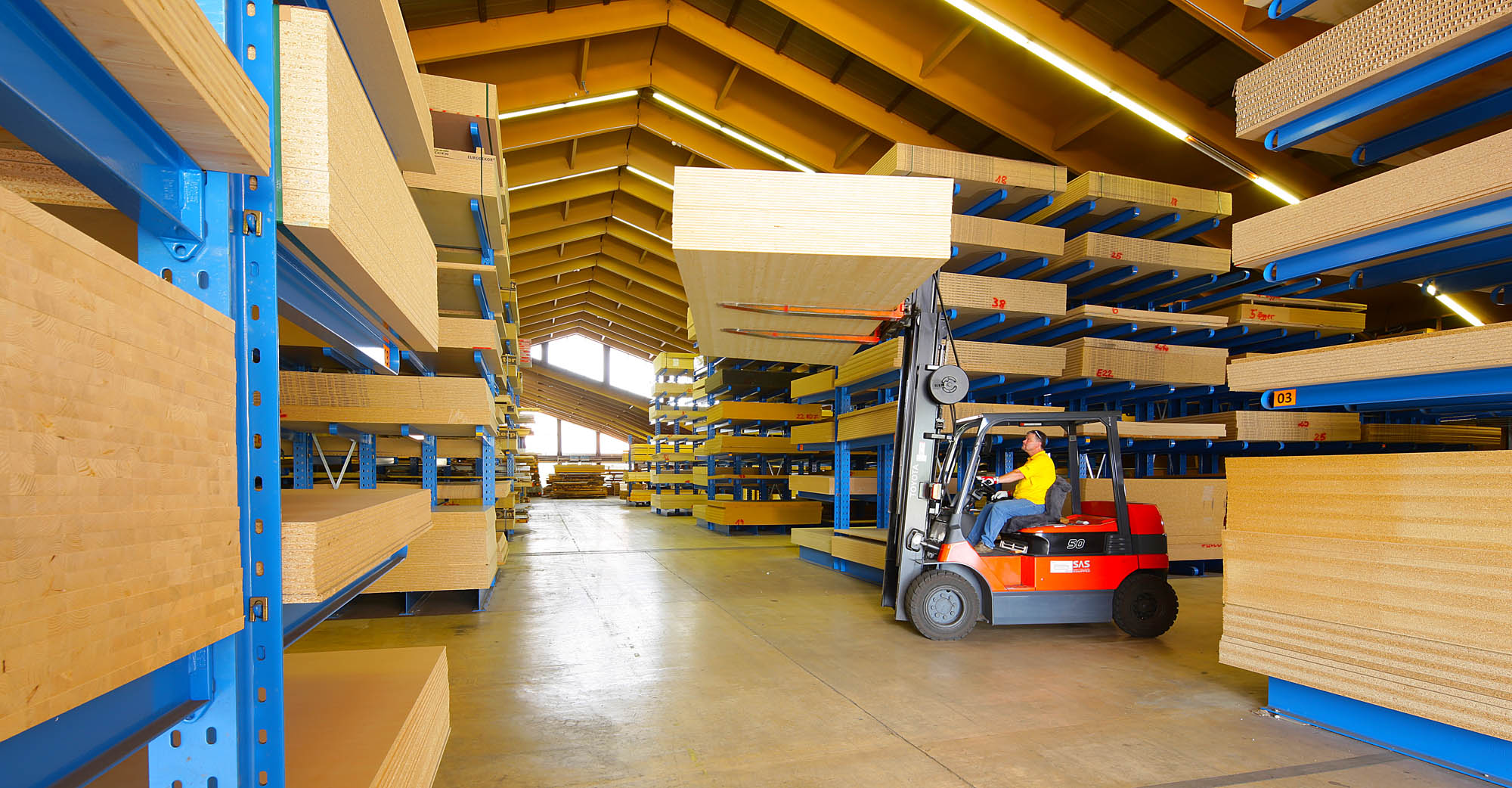 Rayonnage cantilever - pour tous les secteurs